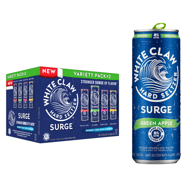 White Claw Surge #2 Variety 12pk 12oz Can 8% ABV